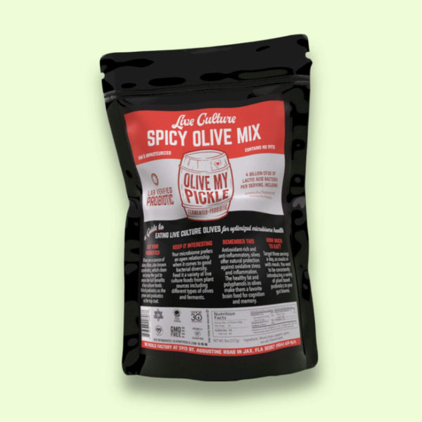 Spicy Olive Mix | Mixed Olives with Red Pepper Flakes