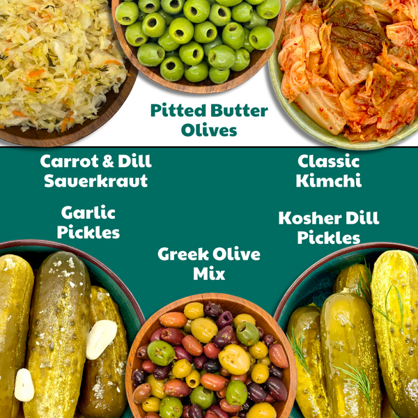 Best of Olive My Pickle Fermented Food Bundle - 6 Pack