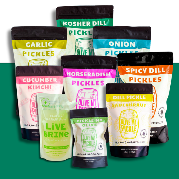 Everything Pickles | Naturally Fermented Pickle Foods - 9 Pack