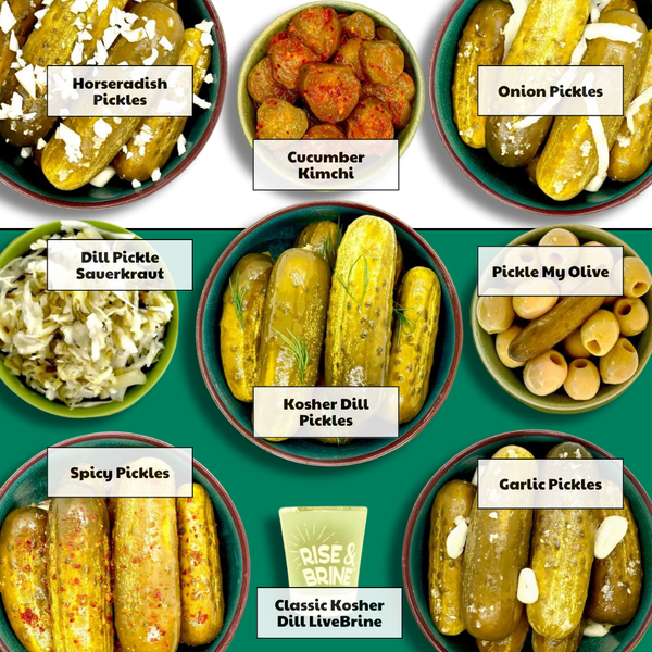 Everything Pickles | Naturally Fermented Pickle Foods - 9 Pack