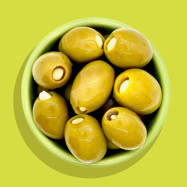 Queen Olives Stuffed with Almonds - 3 Pack | Olive My Pickle