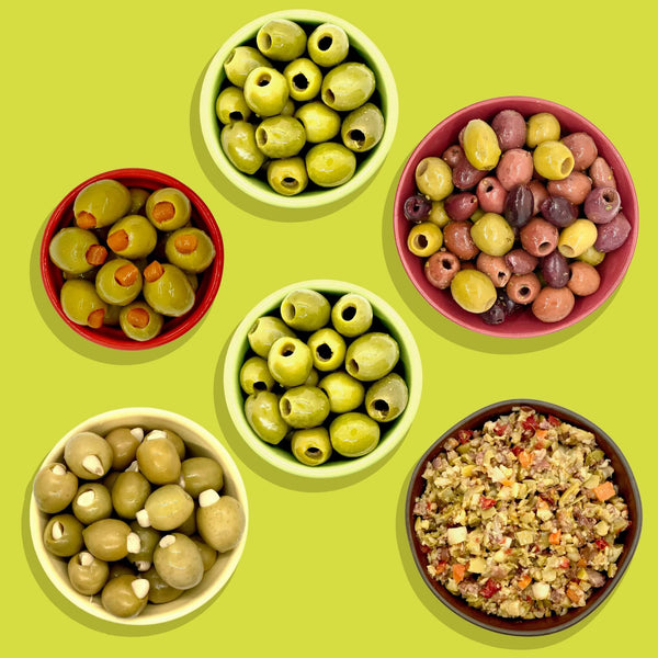 Big Healthy Olive Bundle | Probiotic Naturally Fermented Olives