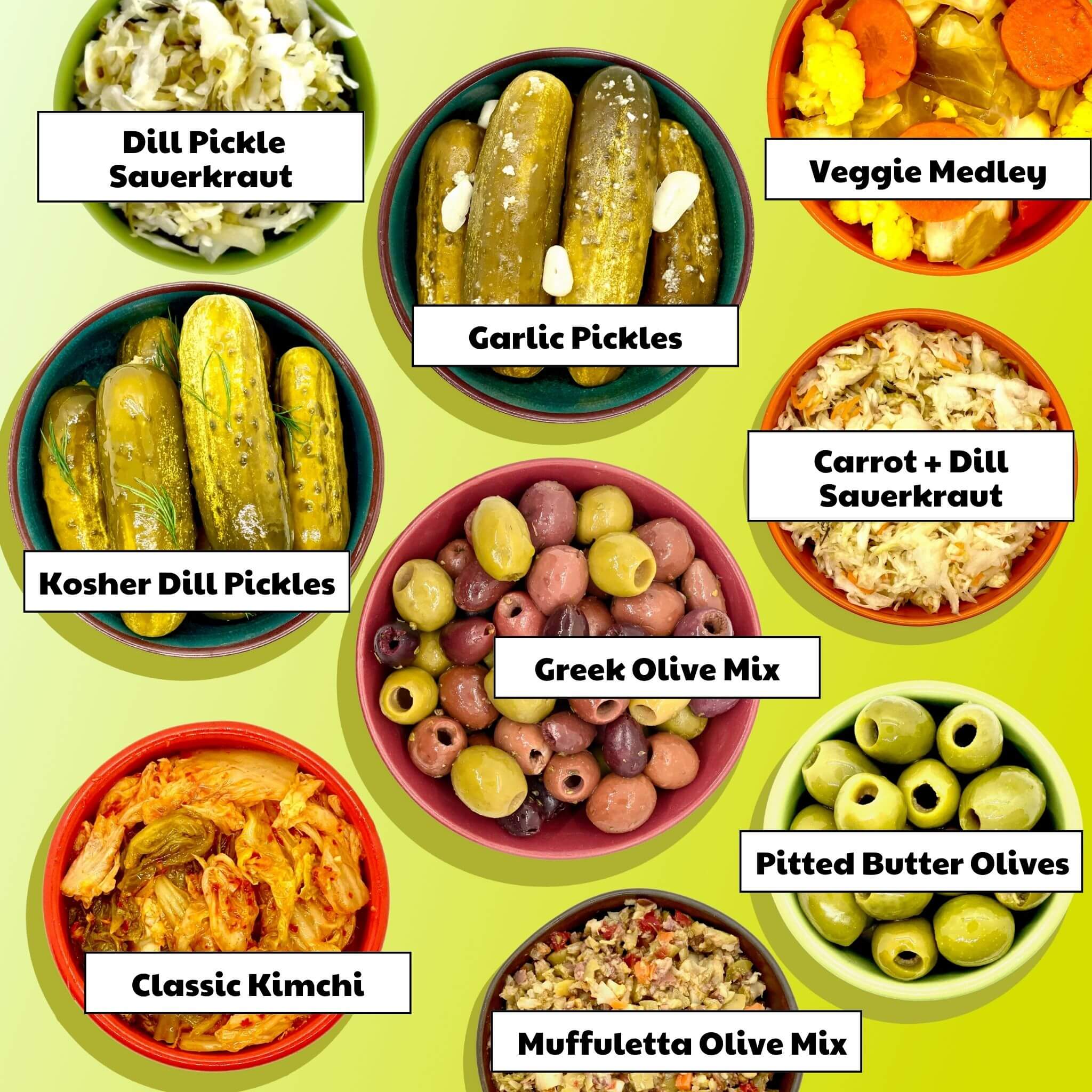 Easy Bundles | Healthy Fermented Food Bundles | Olive My Pickle