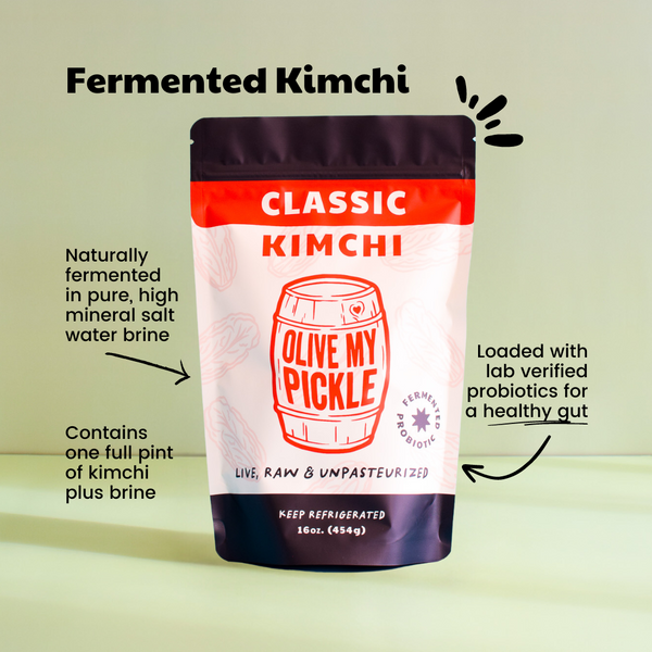 Classic Fermented Kimchi - Mild to Medium Heat