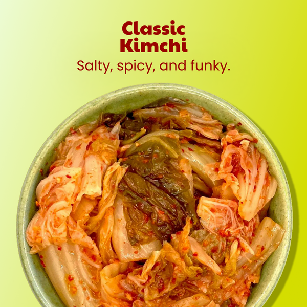 Classic Fermented Kimchi - Mild to Medium Heat