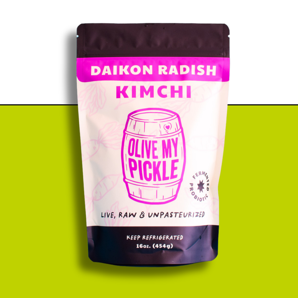 Daikon Radish Fermented Kimchi for Sale | Olive My Pickle